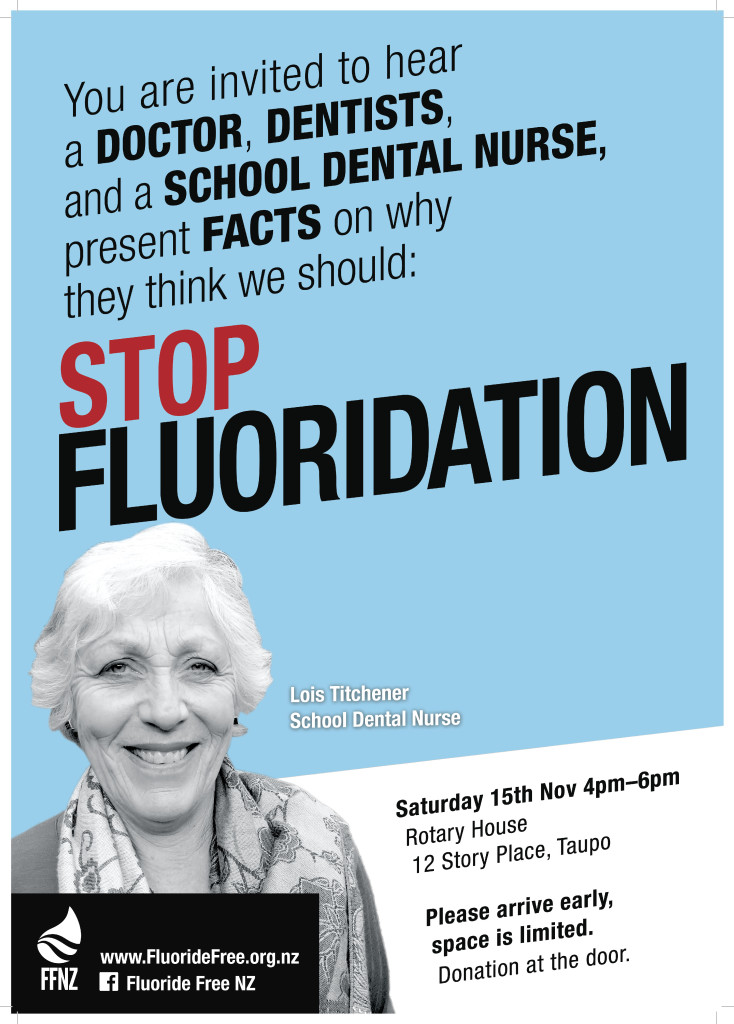 Taupo and Turangi – Fluoride Free NZ